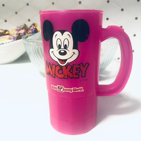 Disney | Kitchen | Vintage Walt Disney Pink Mug | Poshmark